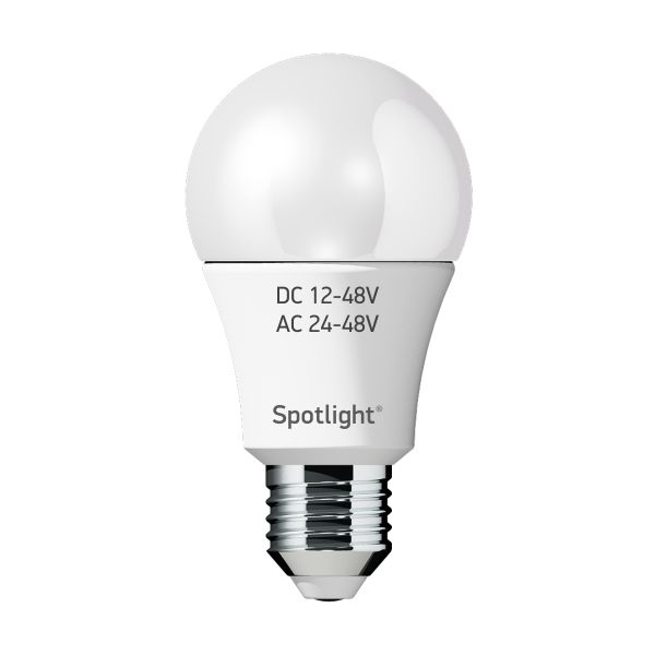 ΛΑΜΠΤΗΡAΣ LED E27 8W 4000K AC/DC – Electrical Choice